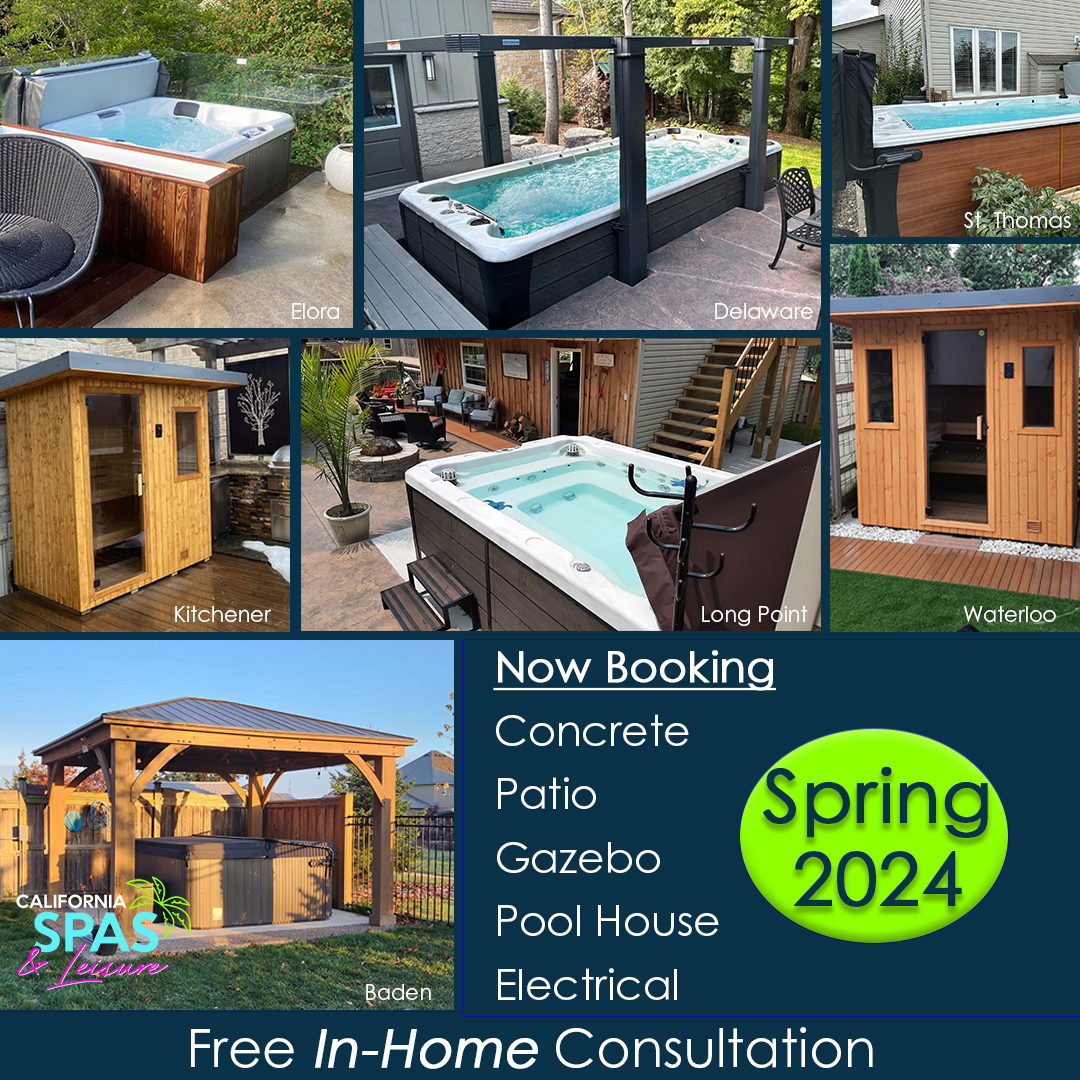 California Spas & Leisure | Hot Tubs, Swim Spas Saunas Waterloo